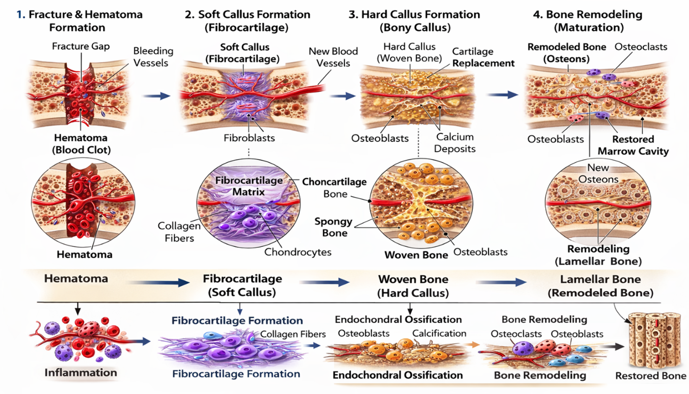 Primary and Secondary Fracture Healing – Insights That Strengthen ...