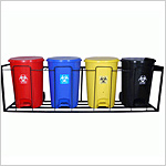 Hospital Colour Coded Waste Bins Manufacturer & Supplier | India