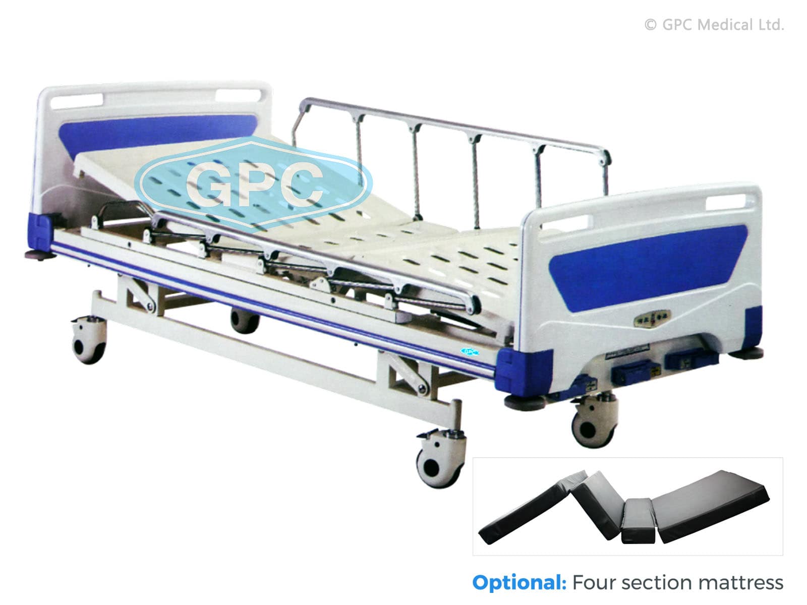 ICU Bed Three Function- Manual Manufacturer & Supplier | India